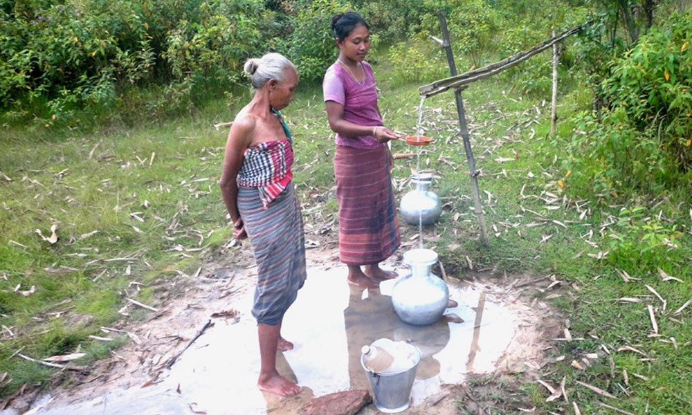 Indigenous people in Durgapur lack access to clean water