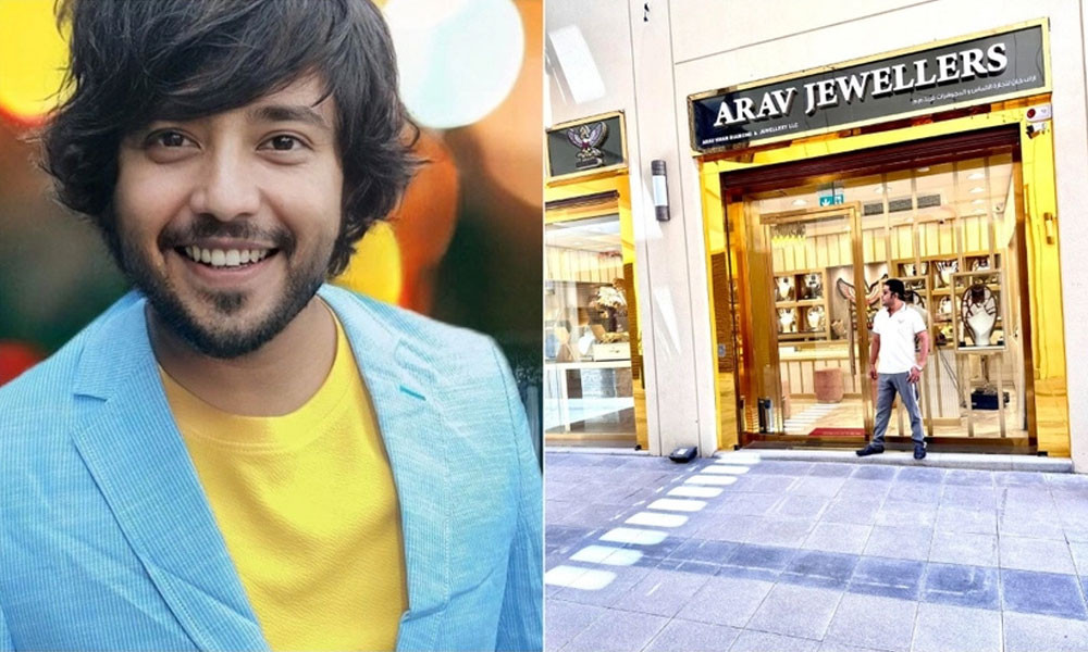 'Fugitive' Arav Khan opens his jewelry shop again