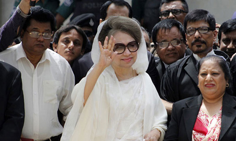 Khaleda appears before court