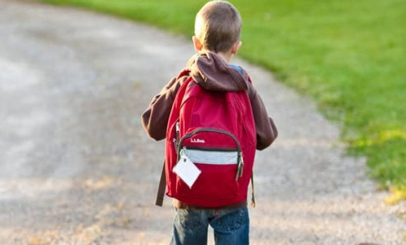 School bags are a serious threat to the spine health