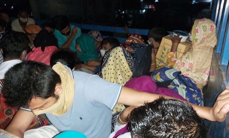 485 people intercepted while escaping Narayanganj