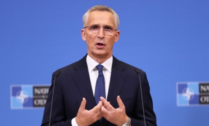 NATO chief says air defence for Ukraine 'top priority'