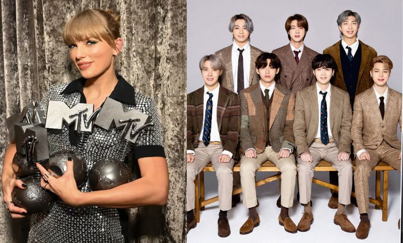 MTV EMAs 2022: Taylor Swift bags 4 awards, BTS wins 'Biggest Fans' for ...