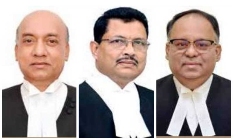 Three appellate division judges felicitated