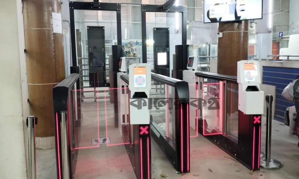 First e-gate installed at Benapole port; passengers to pass in 40 seconds