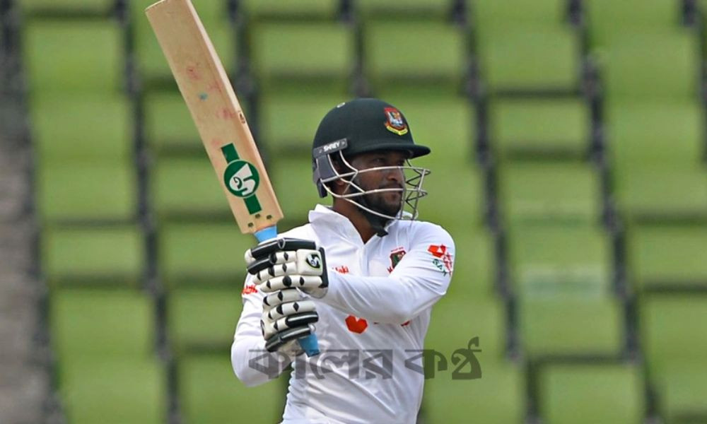Shakib impressive ODI-style batting Shines with a fifty