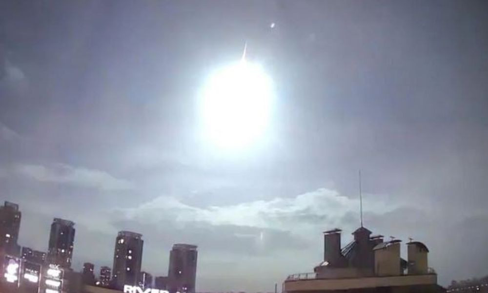 Blinding flash over Kyiv was probably meteorite, says Ukraine space agency