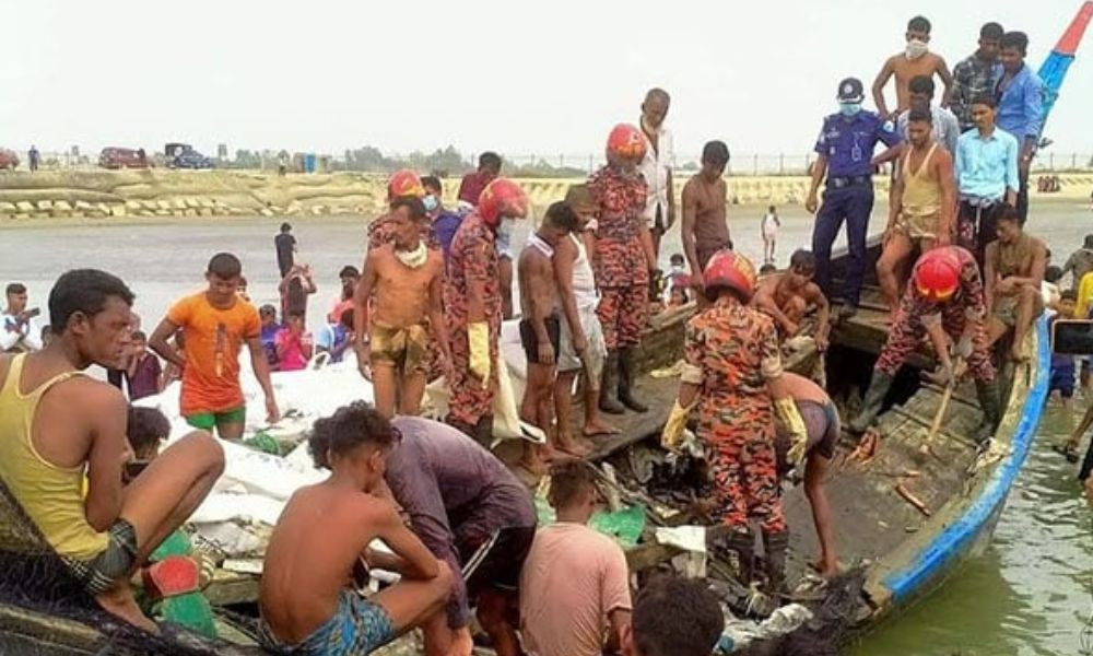 10 half-decomposed bodies recovered from fishing trawler in Cox's Bazar
