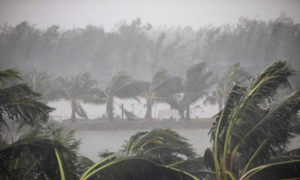Formation of low pressure marks start of Cyclone Mocha