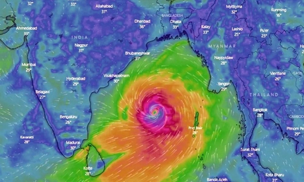 Cyclone Mocha approaches coast with 190 KPH wind speed