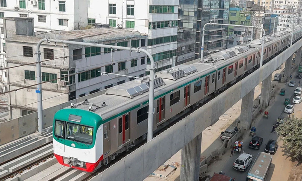 Metro rail to run 8am-8pm from tomorrow