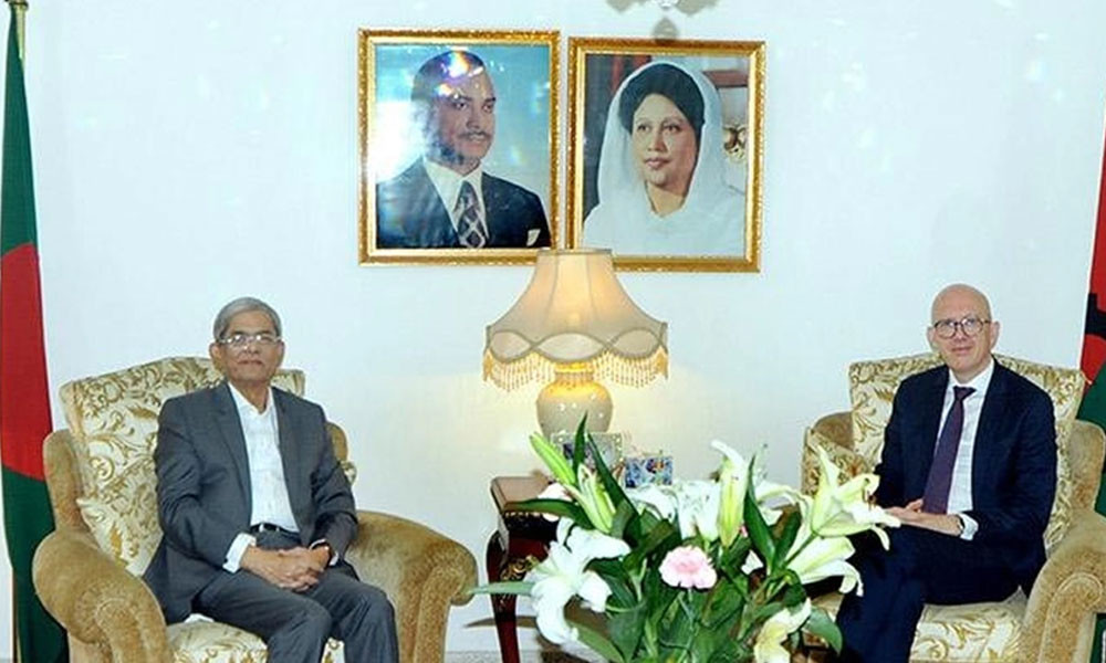 EU ambassador met top BNP leaders