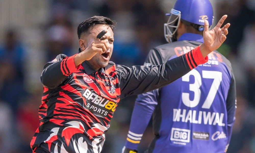 Shakib shines in Montreal Tigers' 2nd straight win in GT20