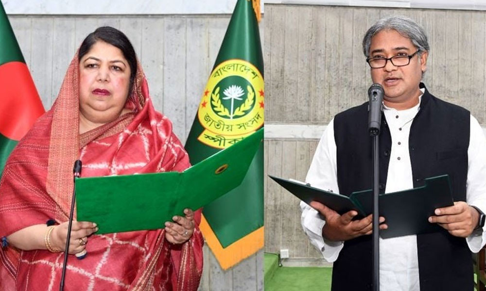 Newly-elected MP Arafat takes oath